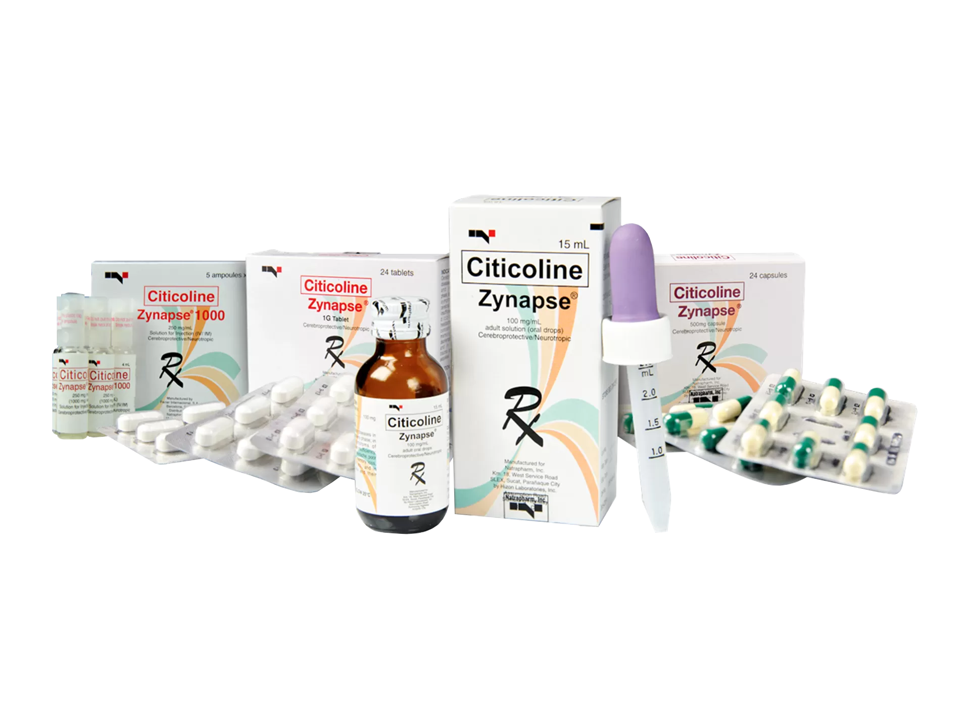 Zynapse ® 1000mg Ampoule, Zynapse ® 500mg Capsule, Zynapse ® 1g tablet ...